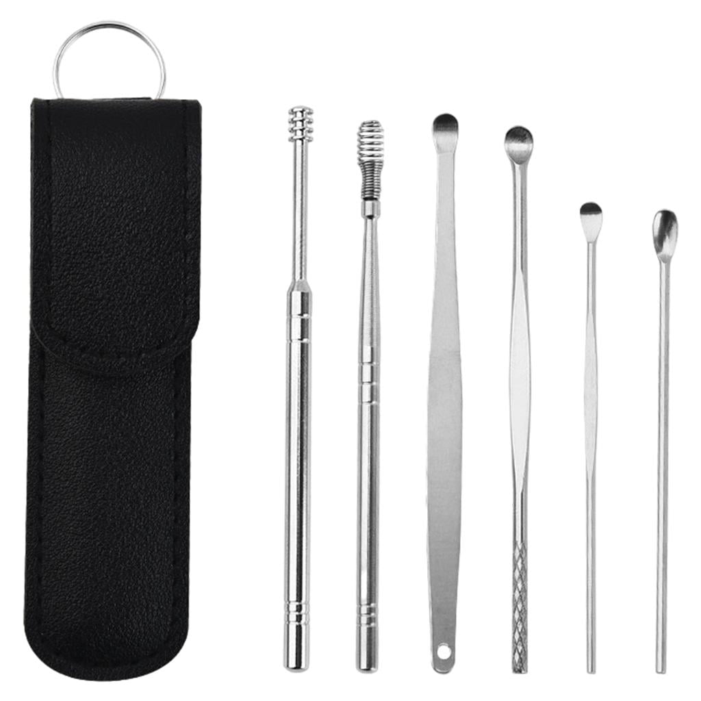 Ear Cleaner Wax Removal Tool Earpick Sticks Earwax Remover Curette ...