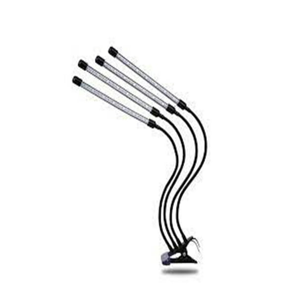 Lampara luz led 4 brazos cultivo indoor | Lider