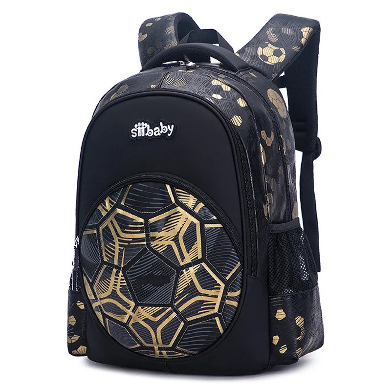 Football School Bags for Boys Shoulder Backpack Bagutte Children Spinal ...