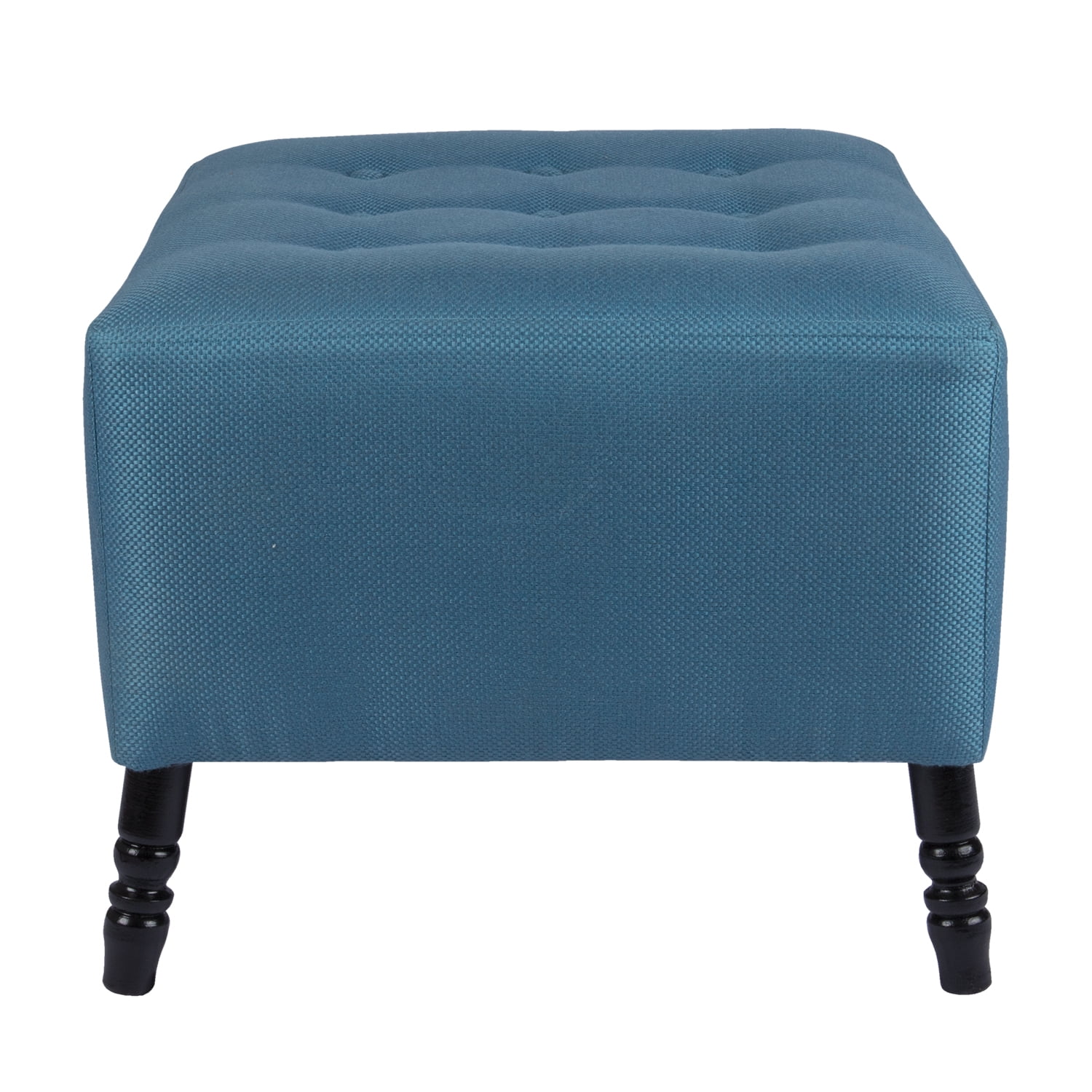 Pouf Alejandro Diseño Turquesa Omega 54x54x44 cm | Lider