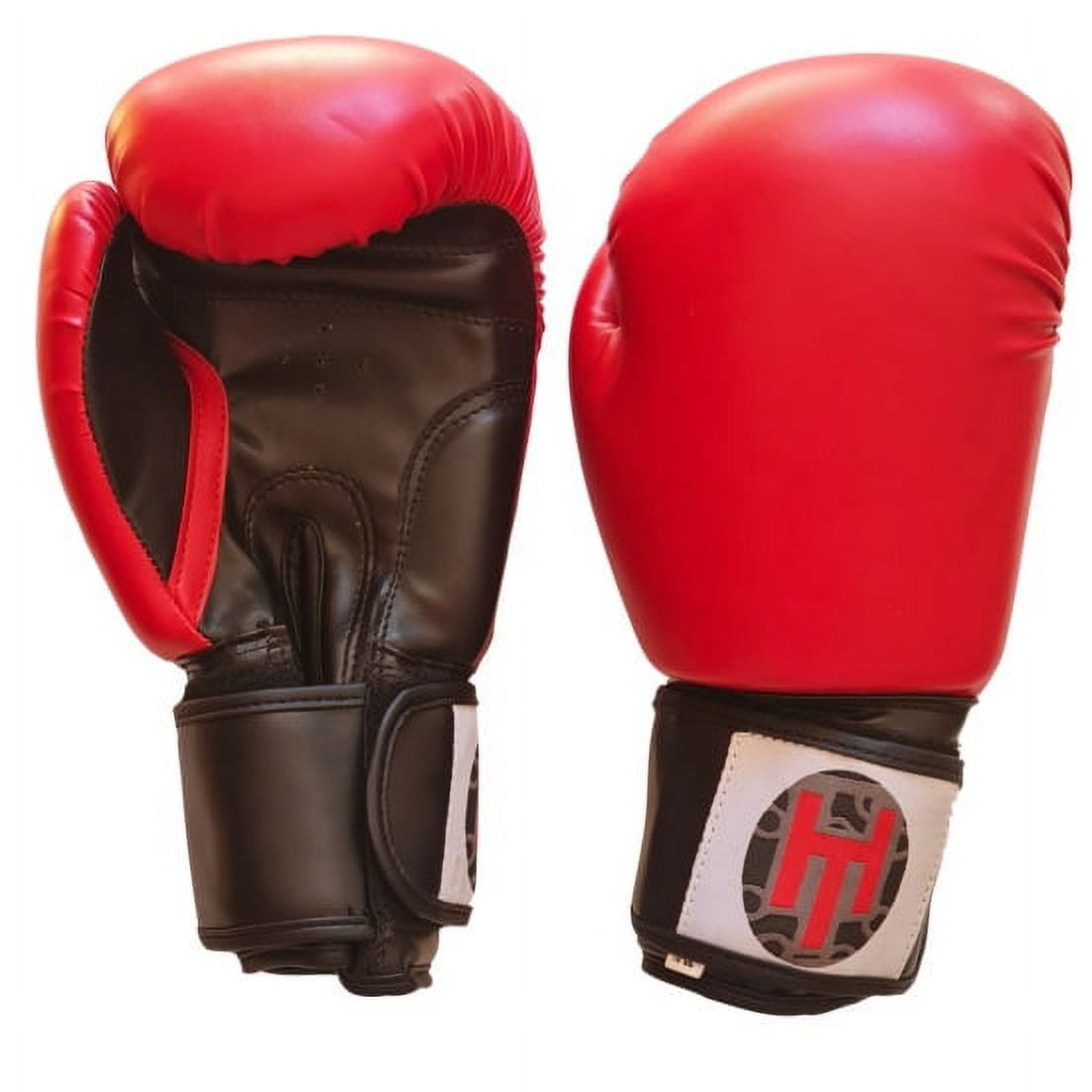 Guantes Para Box Entrenamiento 10 Onzas Rojo/negro C/velcro | Lider