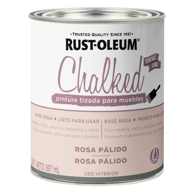 Pintura Chalked Tizada Base Agua 877ml Rosa Pálido | Lider