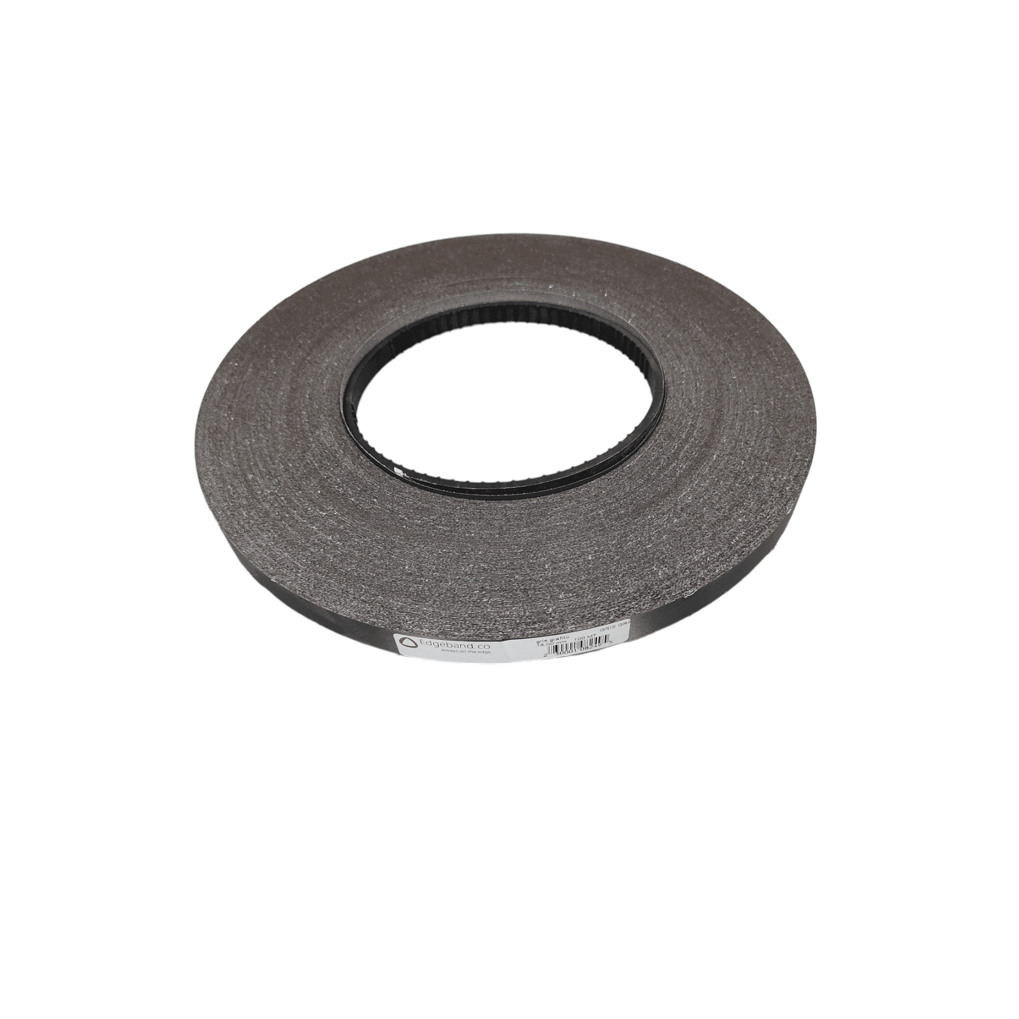 Tapacanto Encolado Rollo 100 Mt 18mm Gris Grafito | Lider