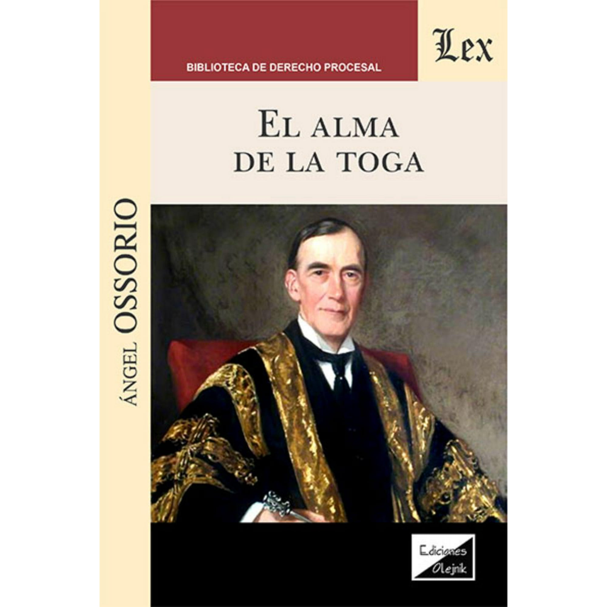 LIBRO ALMA DE LA TOGA - ANGEL OSSORIO | Lider