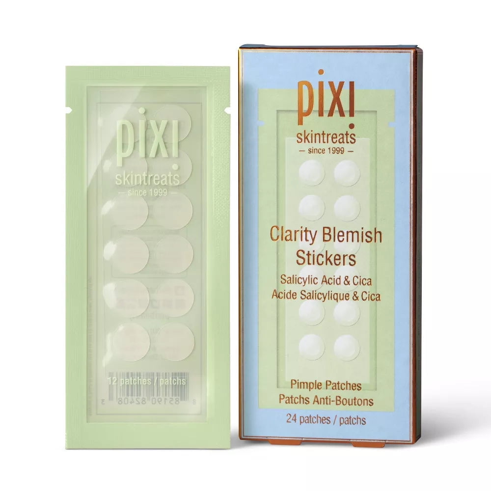 PIXI Clarity Blemish Stickers with Salicylic Acid and Cica 24 stickers ...