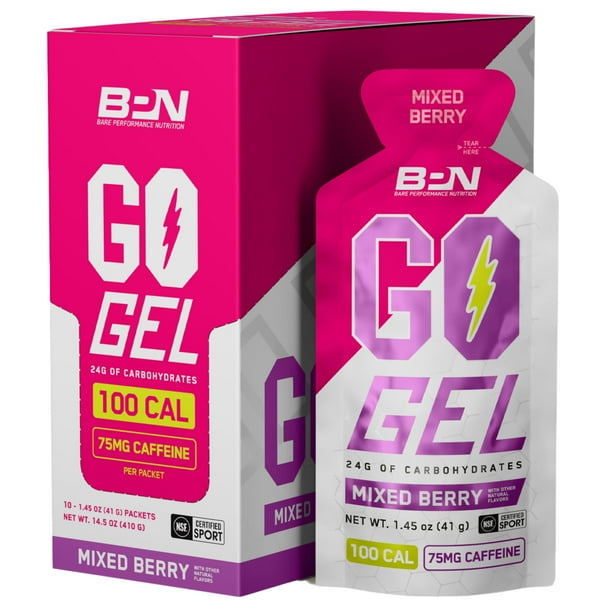 Gel para correr BARE PERFORMANCE NUTRITION BPN Go Gel Endurance | Lider