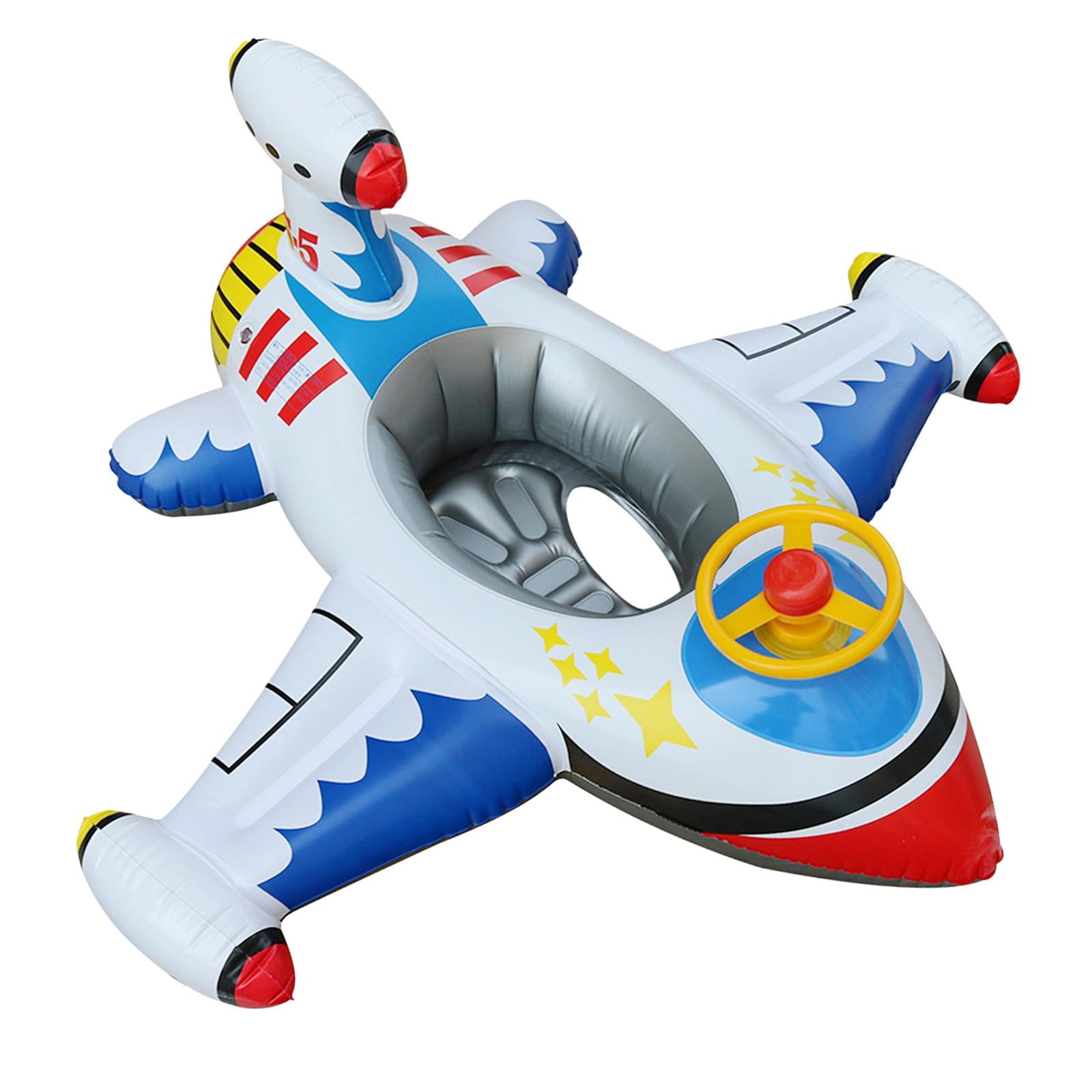 Avión Flotador Inflable para Piscina, Juguete con Volante | Lider