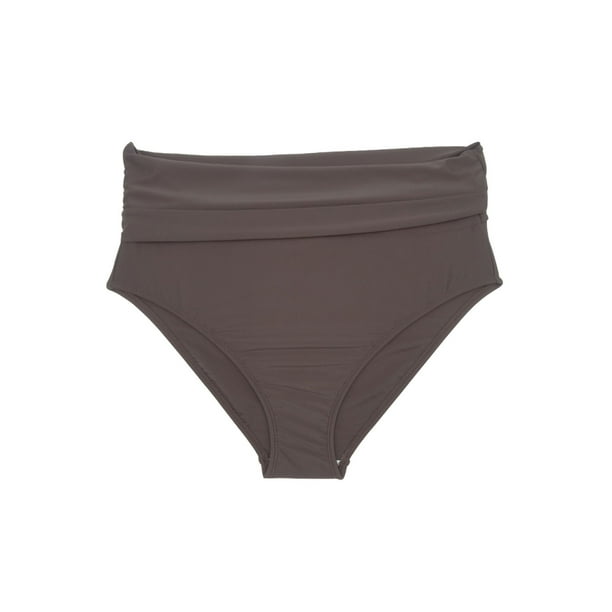 Bikini Calzón Pin Up Doble Uso Cafe Xxl | Lider