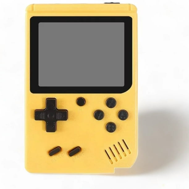 Mini Consola Retro Plus (400 Juegos) - Amarilla | Lider