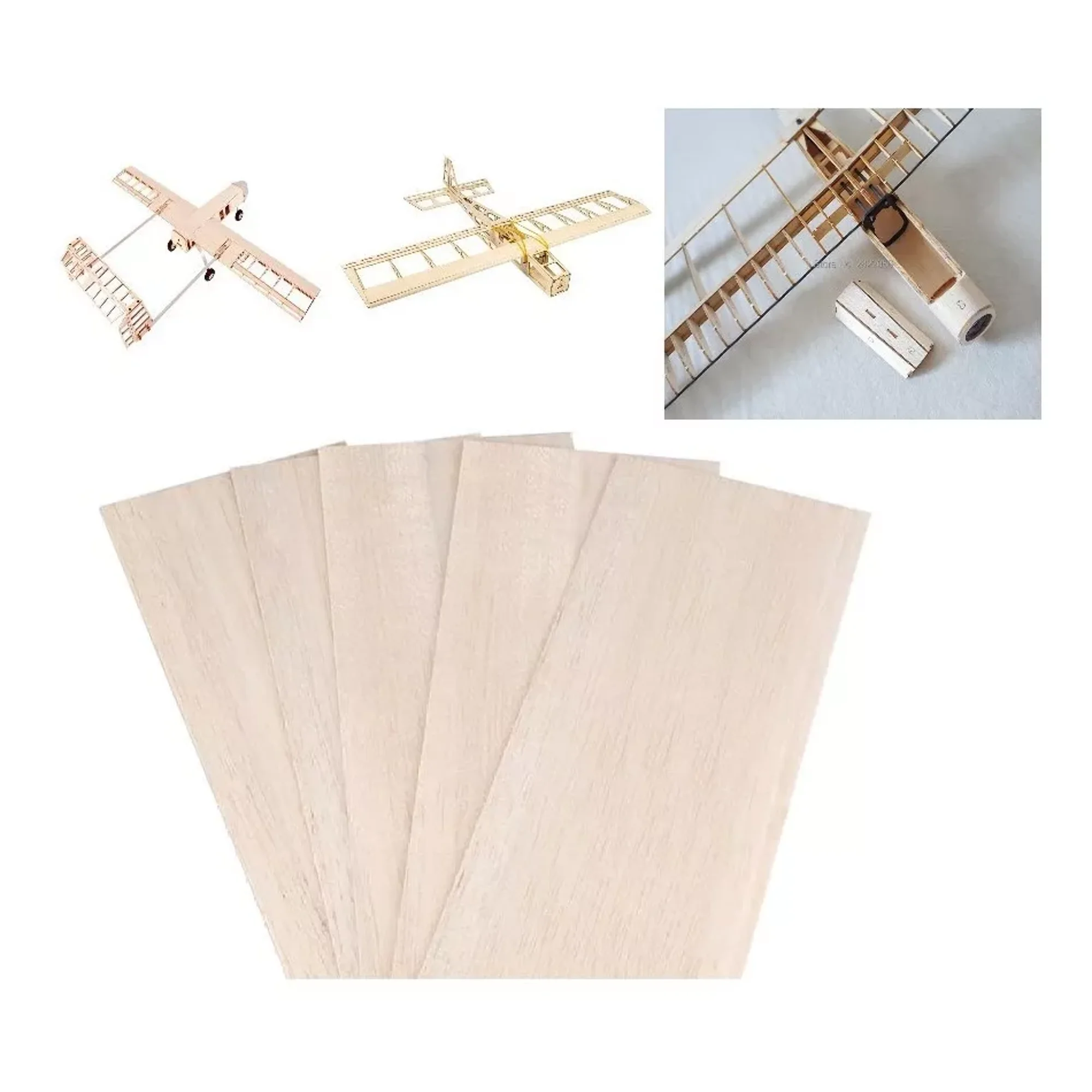 Madera De Balsa 600 X 100 X 1mm 3un… | Lider
