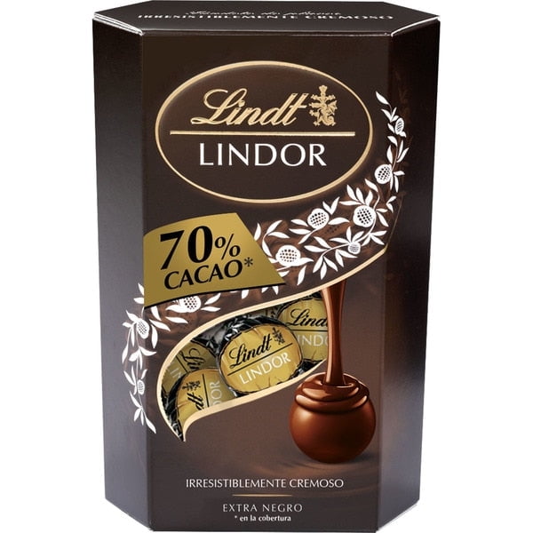Chocolate Trufas Extra Negro 70 Lindt 200 g | Lider