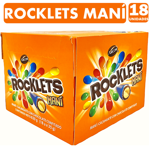 DISPLAY ROCKLETS MANI 35GR ARCOR | Lider