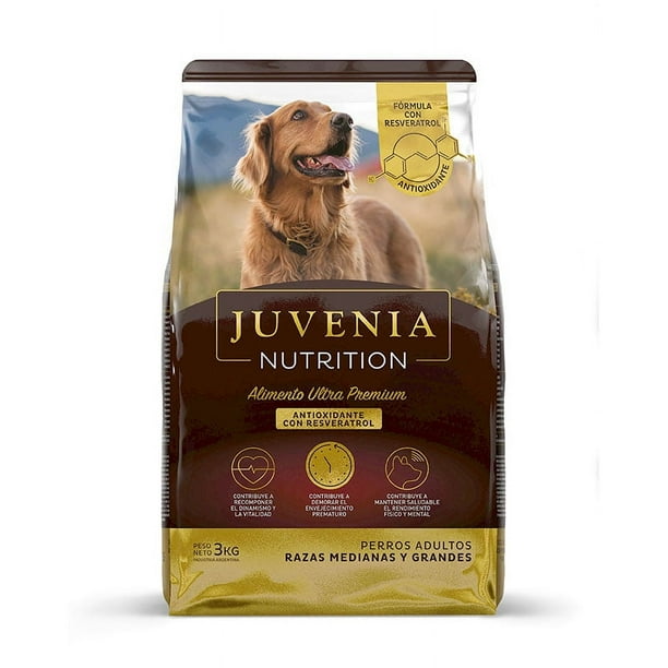 Alimento Adultos Y Senior Razas Medianas Y Grandes 3 Kg | Lider