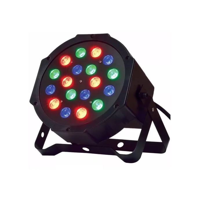 Foco Slim Par 18 Led Luz Disco Rgb Dmx Colgante Potente | Lider