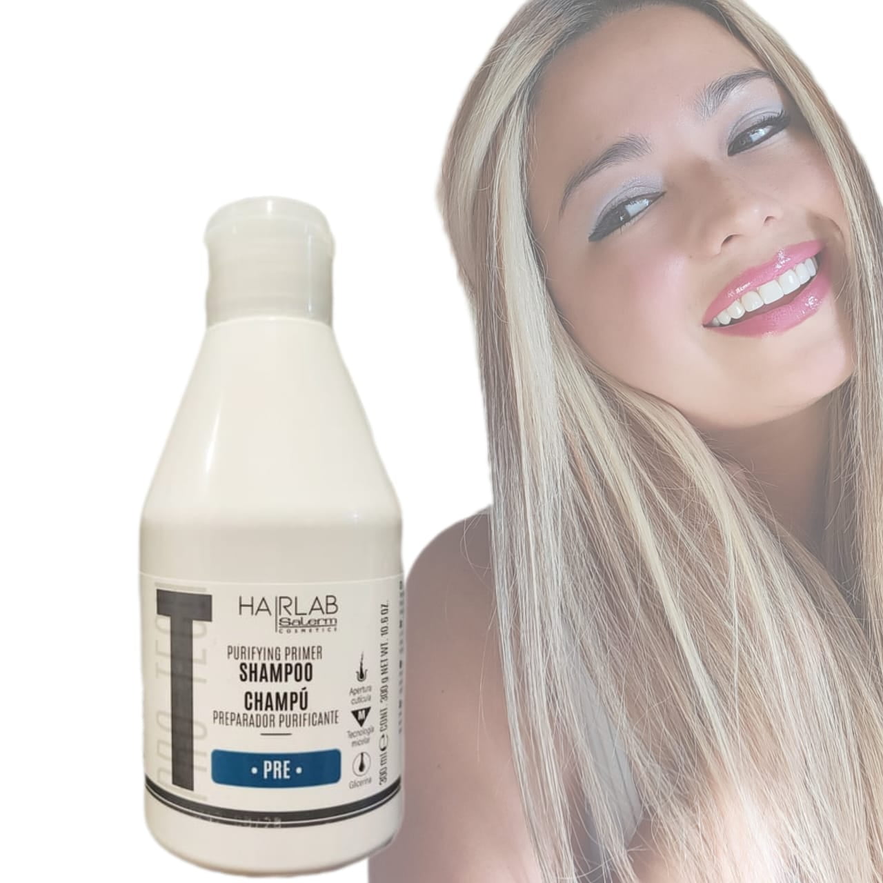 Salerm Hairlab Shampoo Pre Preparador Purificante 300ml | Lider
