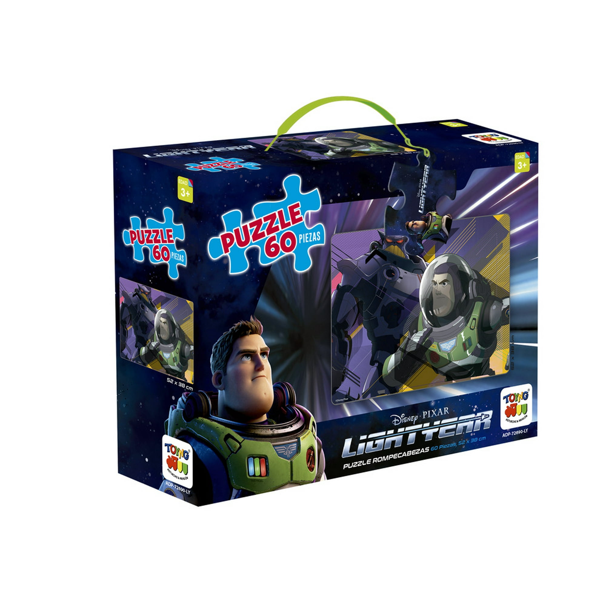 Puzzle 60 Pcs Lightyear Y Zyclops | Lider