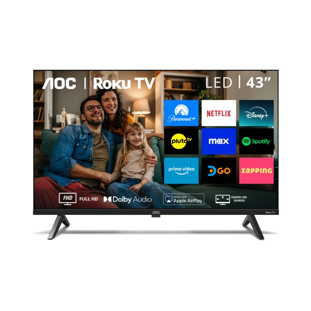 Televisor 43" LED Full HD 43S5045 Smart TV Aoc | Lider