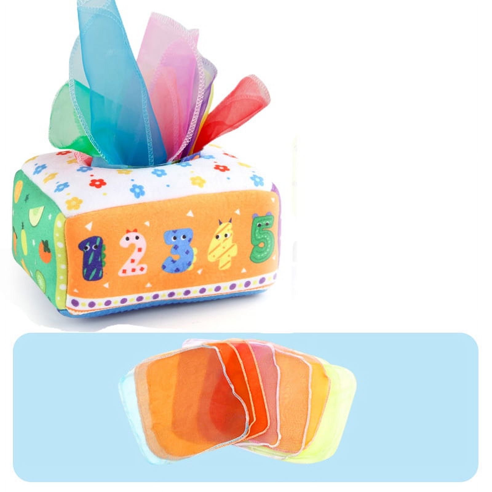 Montessori Toys Magic Tissue Box Baby Educational Learning Activity ...