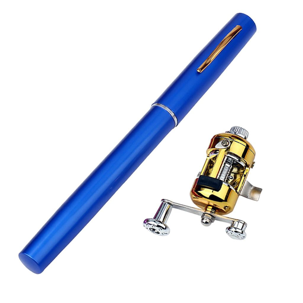 Mini POSTE DE CAÑA DE PESCA Telescópica CON CARRETE DE TAMBOR 2.1: 1 ...