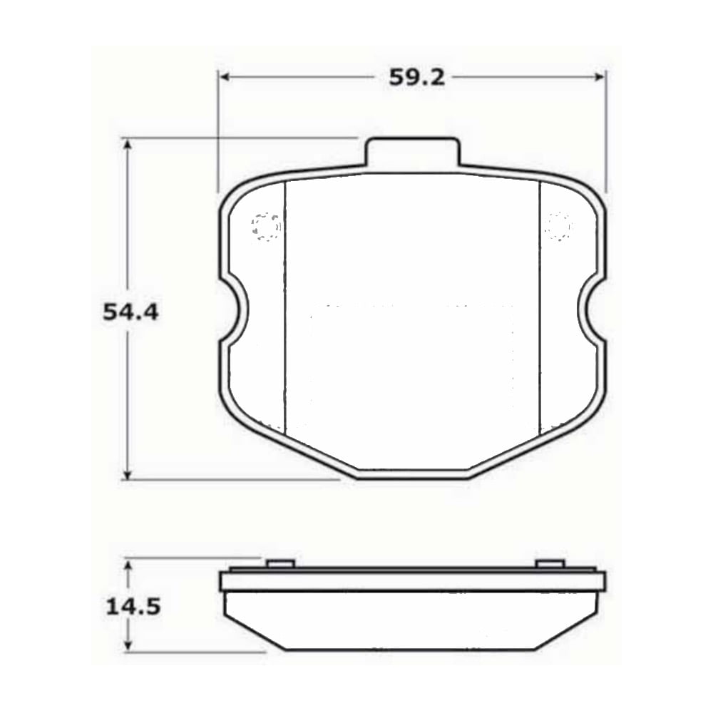 Pastillas Freno para auto POWERSTOP 17-1185R | Lider