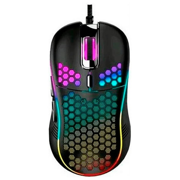 Mouse Gamer Luces Rgb Yelandar Usb Profesional Dk2 | Lider