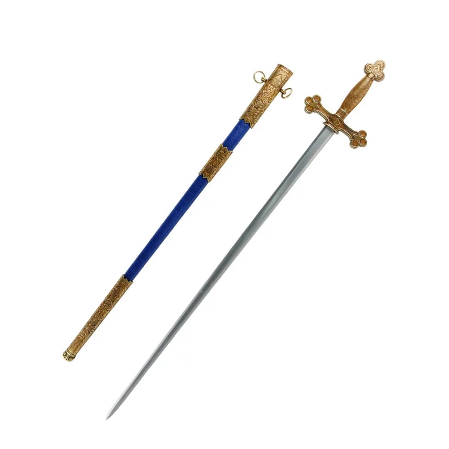 Espada Masonica Siglo Xviii Francmasones 88cm 1330gr Con Funda | Lider