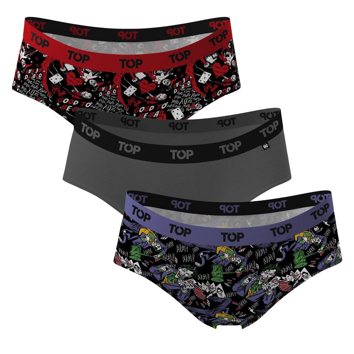 Calzón Pantaletas Algodón Con Elástico DC Pack 3 C1 Talla L | Lider