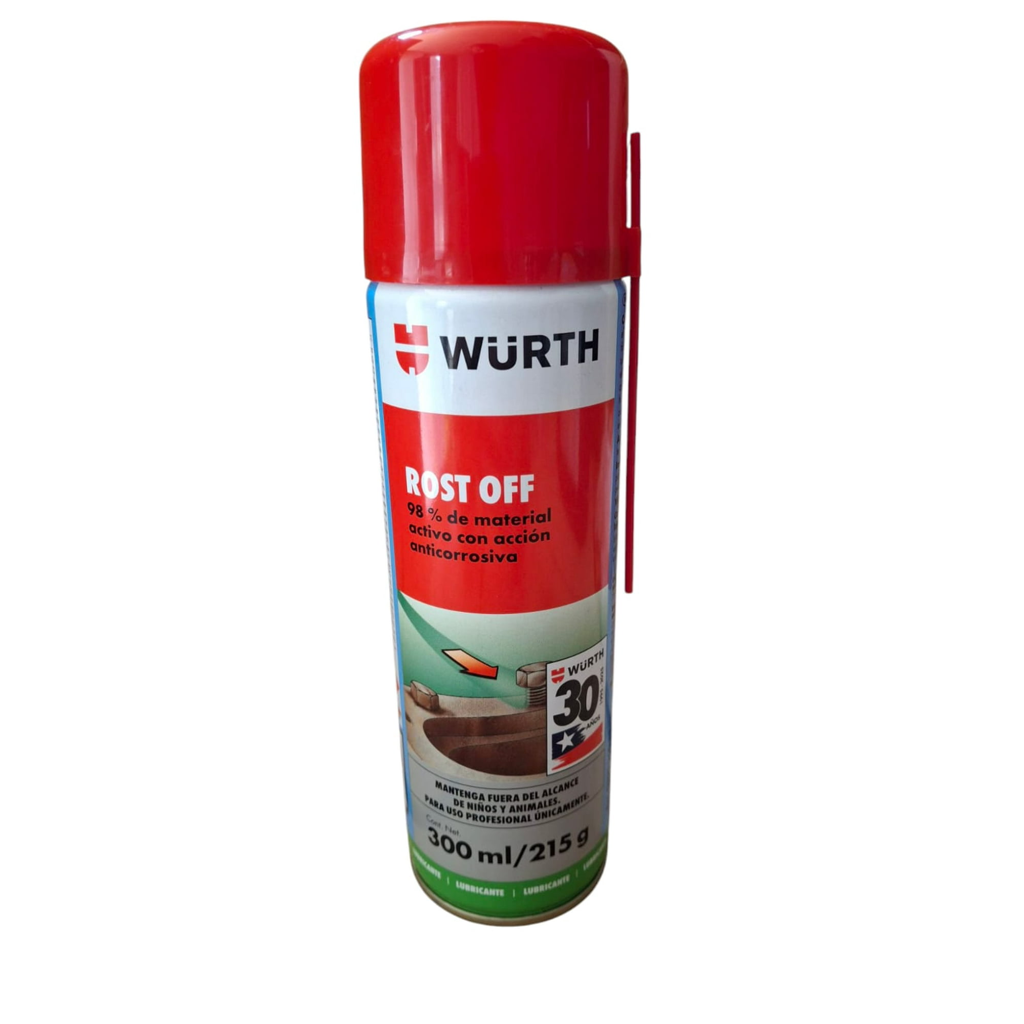 Removedor De Oxido Rost Off 300ml Wurth Tipo Wd40 | Lider