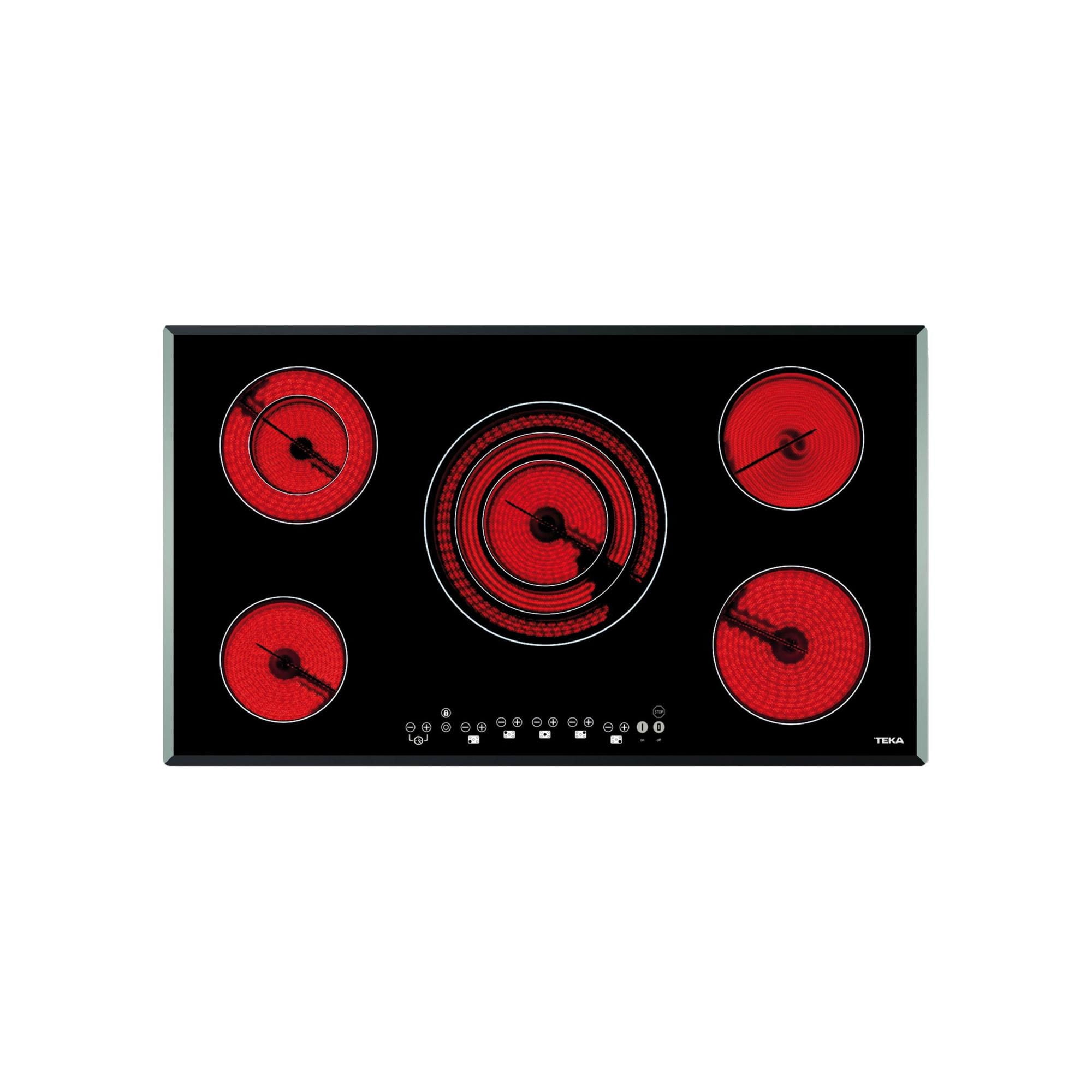 Encimera Eléctrica 5 Quemadores Vitro Tr 951 | Lider