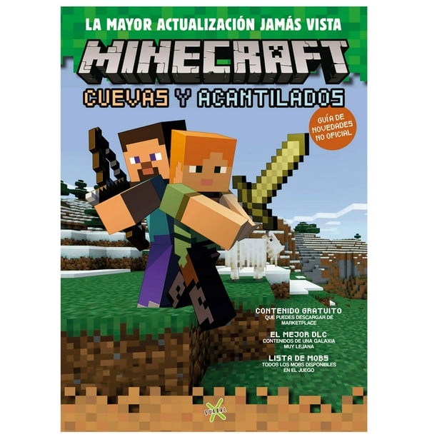 Libro Minecraft 2021: Cuevas Y Acantilados | Lider
