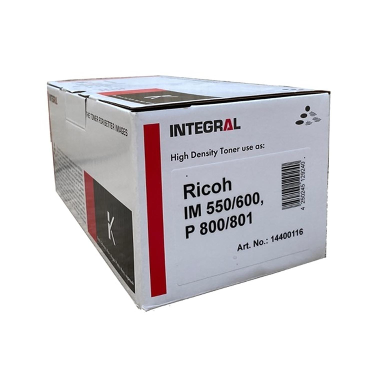 Toner para Ricoh Im550/660, P800/801 Alternativo negro | Lider