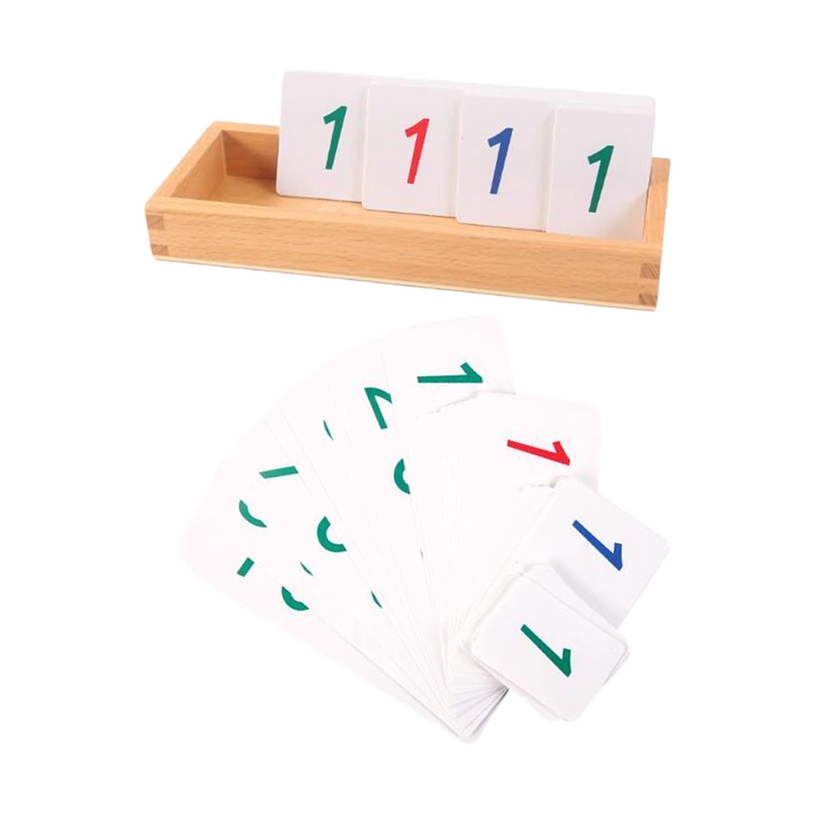 1-9000 Tarjetas De Aprendizaje Tarjetas De Números Grandes Y Versátiles ...