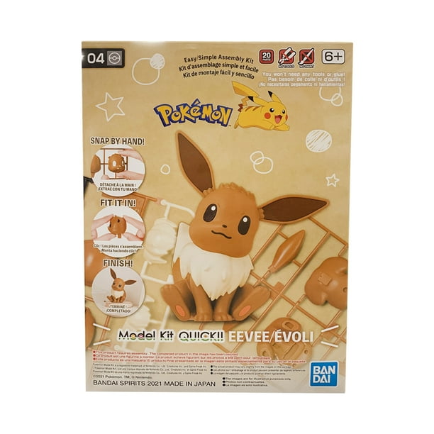 Pokemon - Eevee - Model Kit 20 Piezas - Bandai | Lider