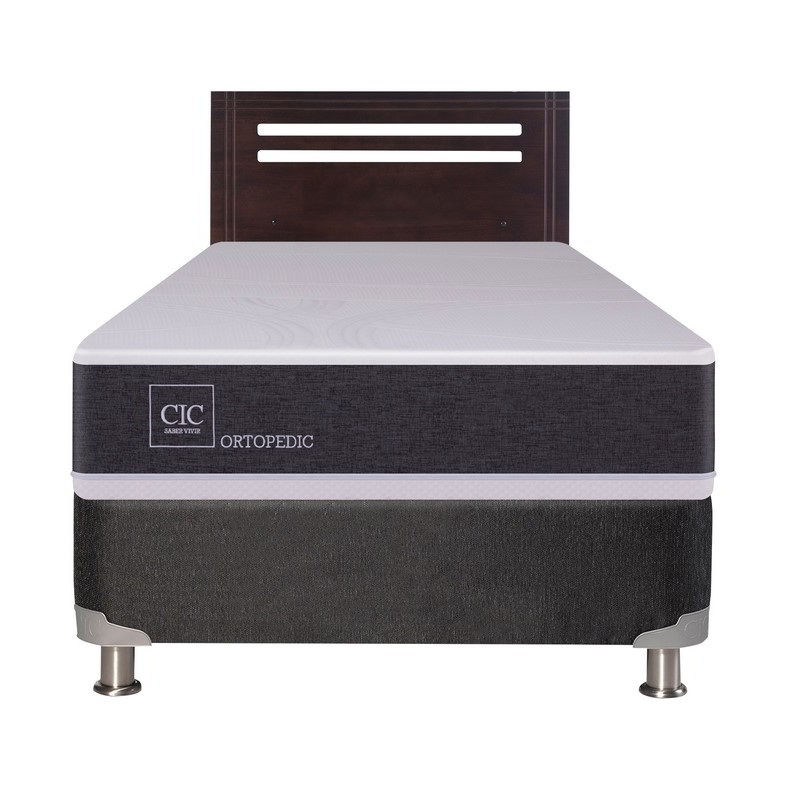 Cic - Box Spring Ortopedic 1 Plaza Base Normal