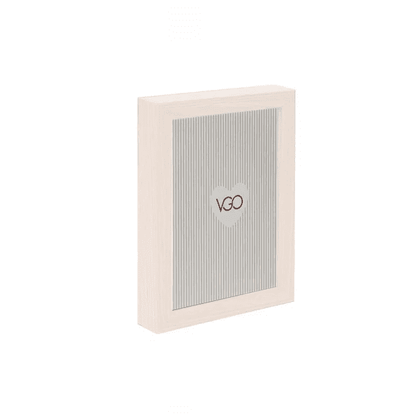 Marco Madera Tipo Box 10x15cm Blanco | Lider