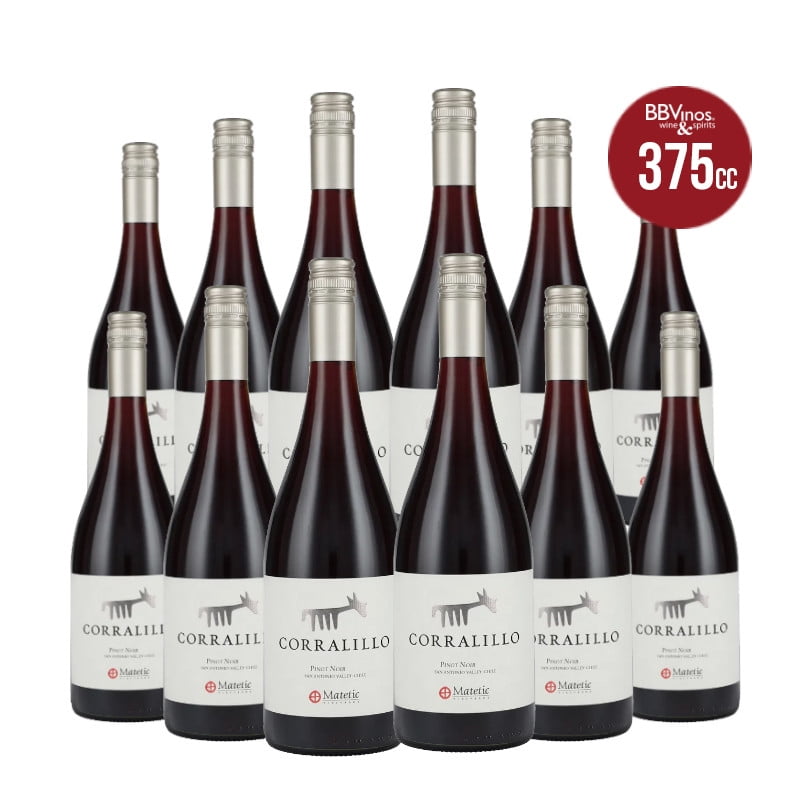 12 Vinos Corralillo Pinot Noir, 375 ml, 15% | Lider