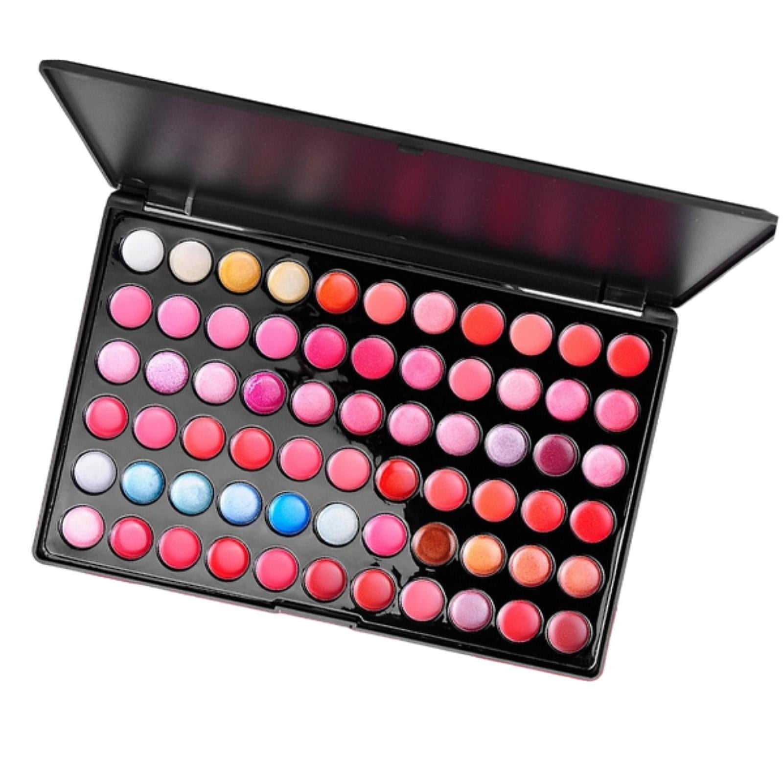 Paleta De Labios De 66 Colores, Paleta De Brillos Labiales Suaves Y ...