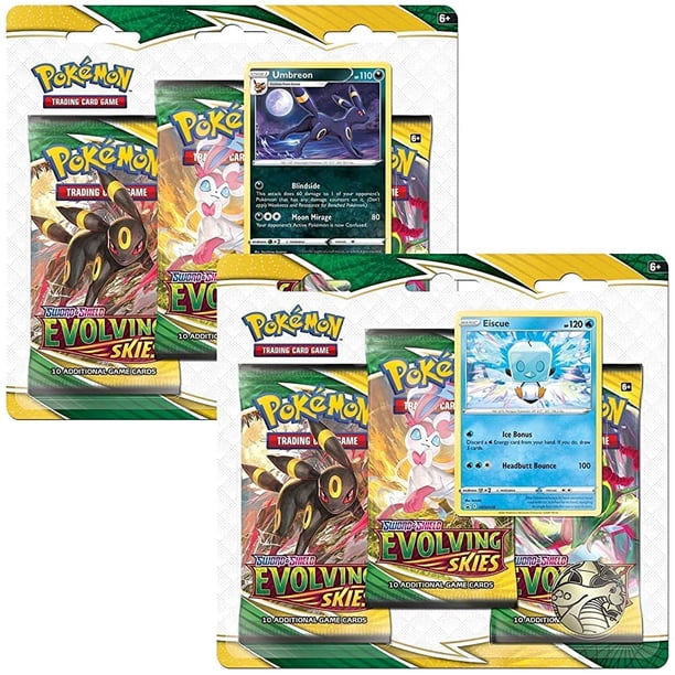 Juego de cartas coleccionables Pokémon Sword & Shield Evolving Skies ...