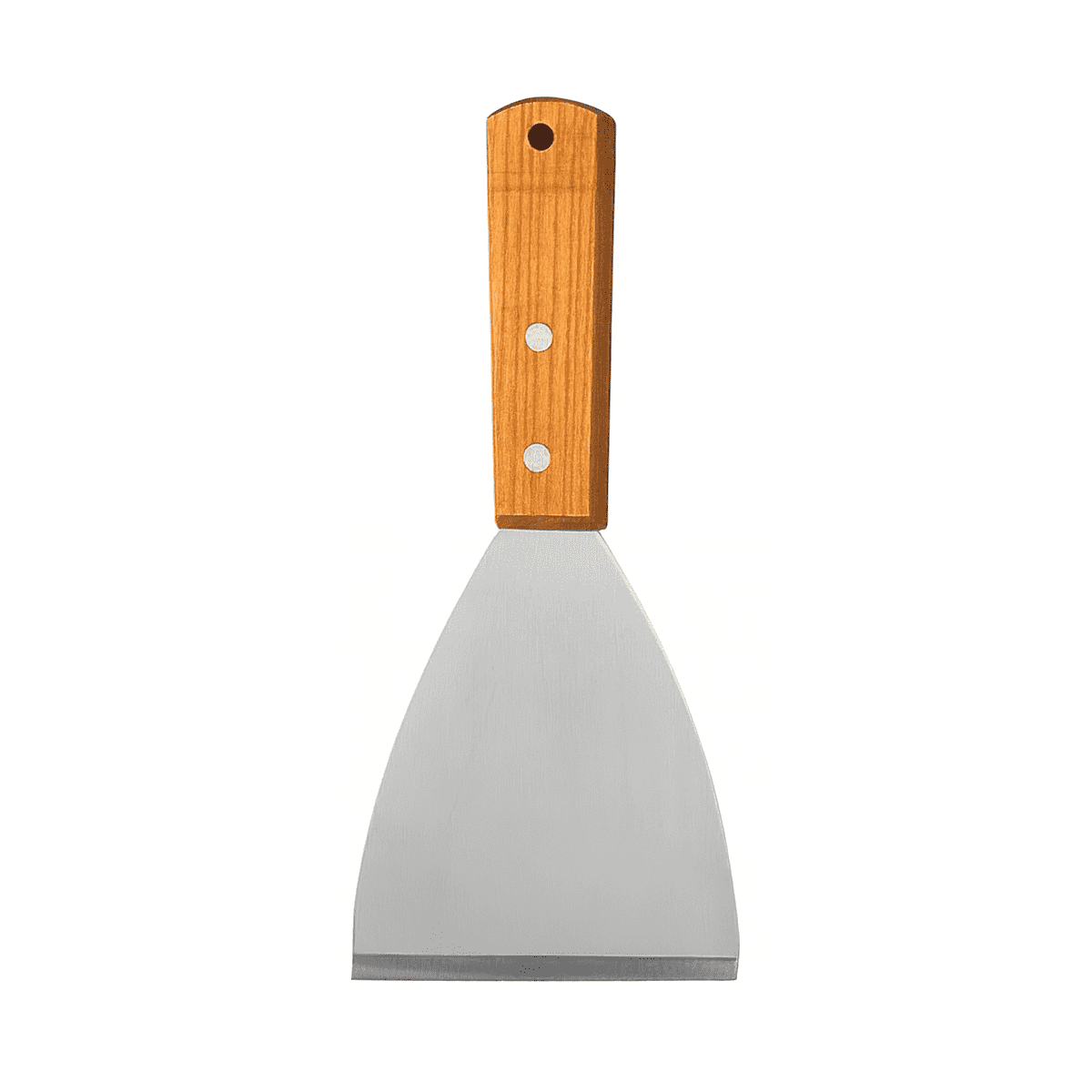 Espatula Recta Triangular Para Plancha Mango Maderia 22 Cm | Lider