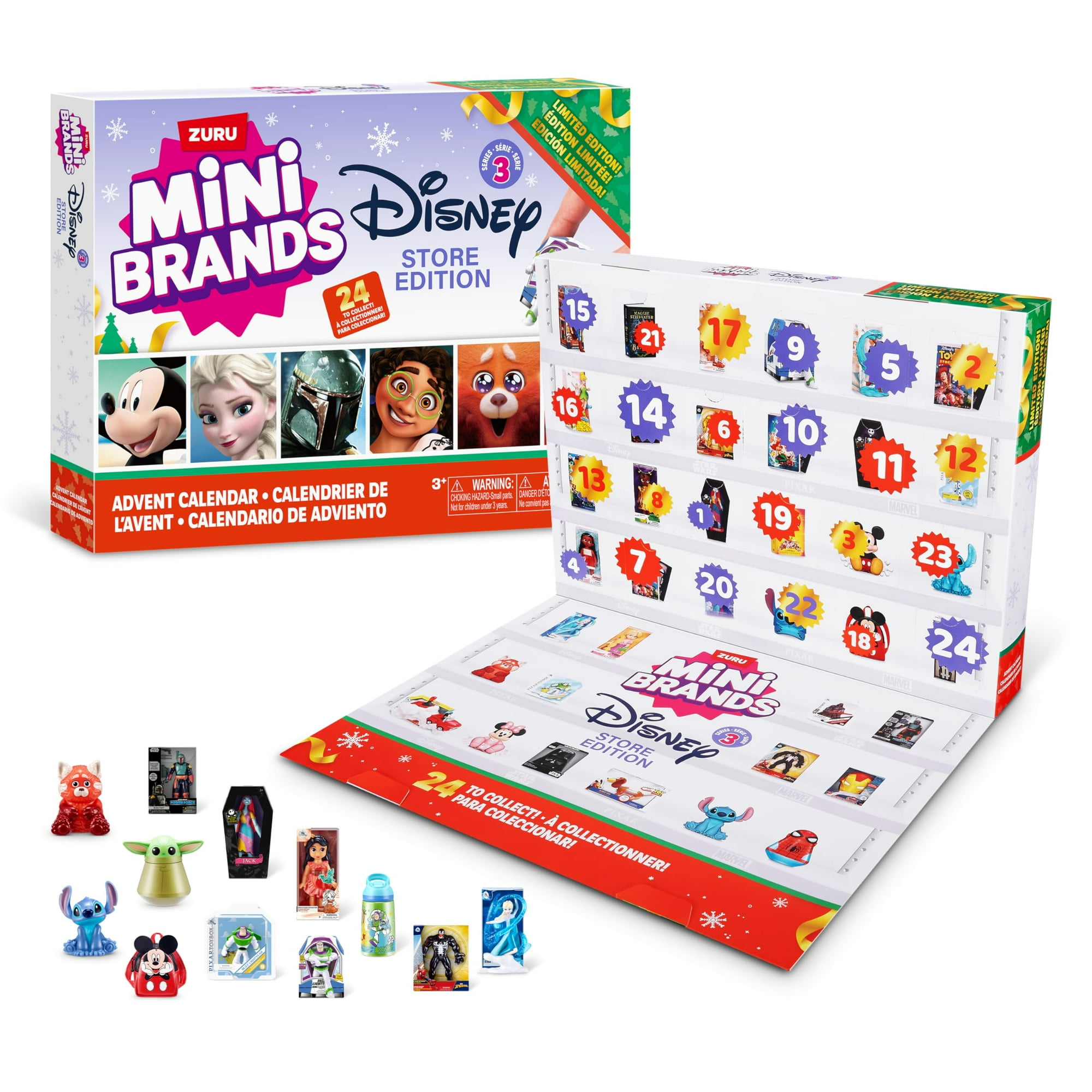 Calendario de Adviento Mini Brands Disney 2024 24 Días | Lider