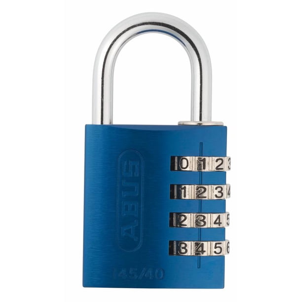 Candado de Aluminio con Clave 145/40 Azul | Lider