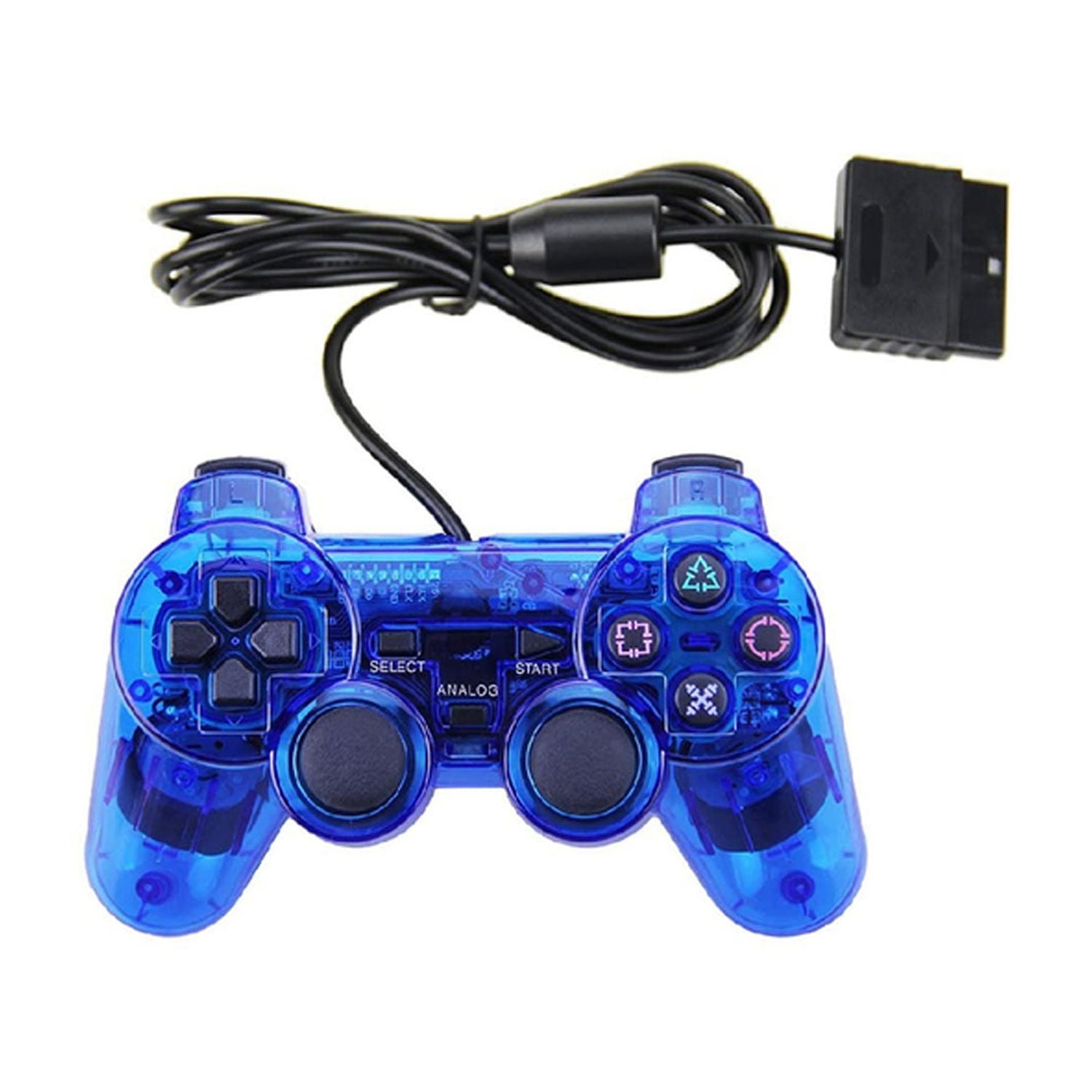 Joystick Compatible Ps2 Control Doble Shock Azul- Crazygames | Lider