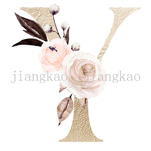 Personalised Name Initial Backpack with Pink Gold Letter Design Girls ...