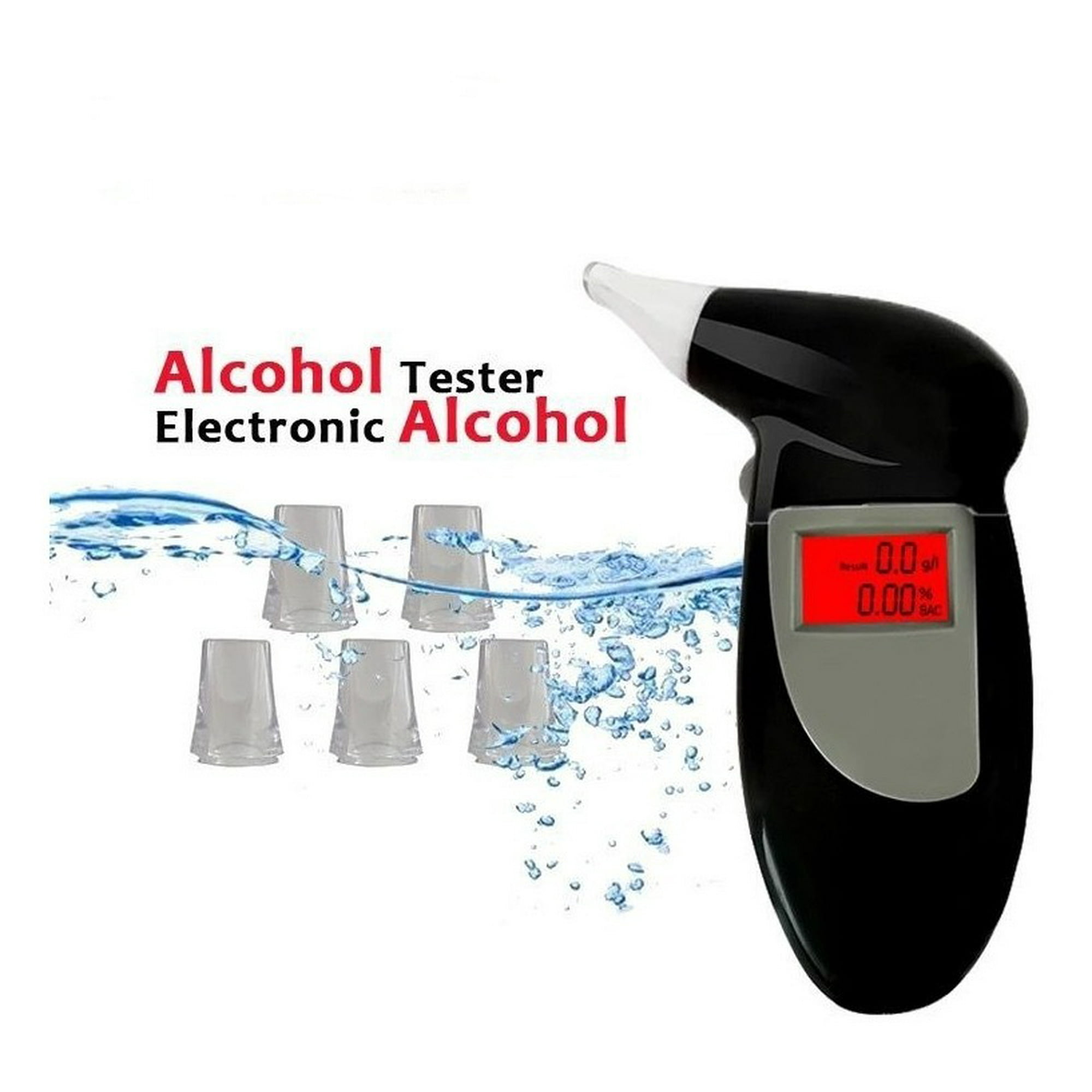 Alcotest Portatil Boquillas Intercambiables Medidor Alcohol | Lider