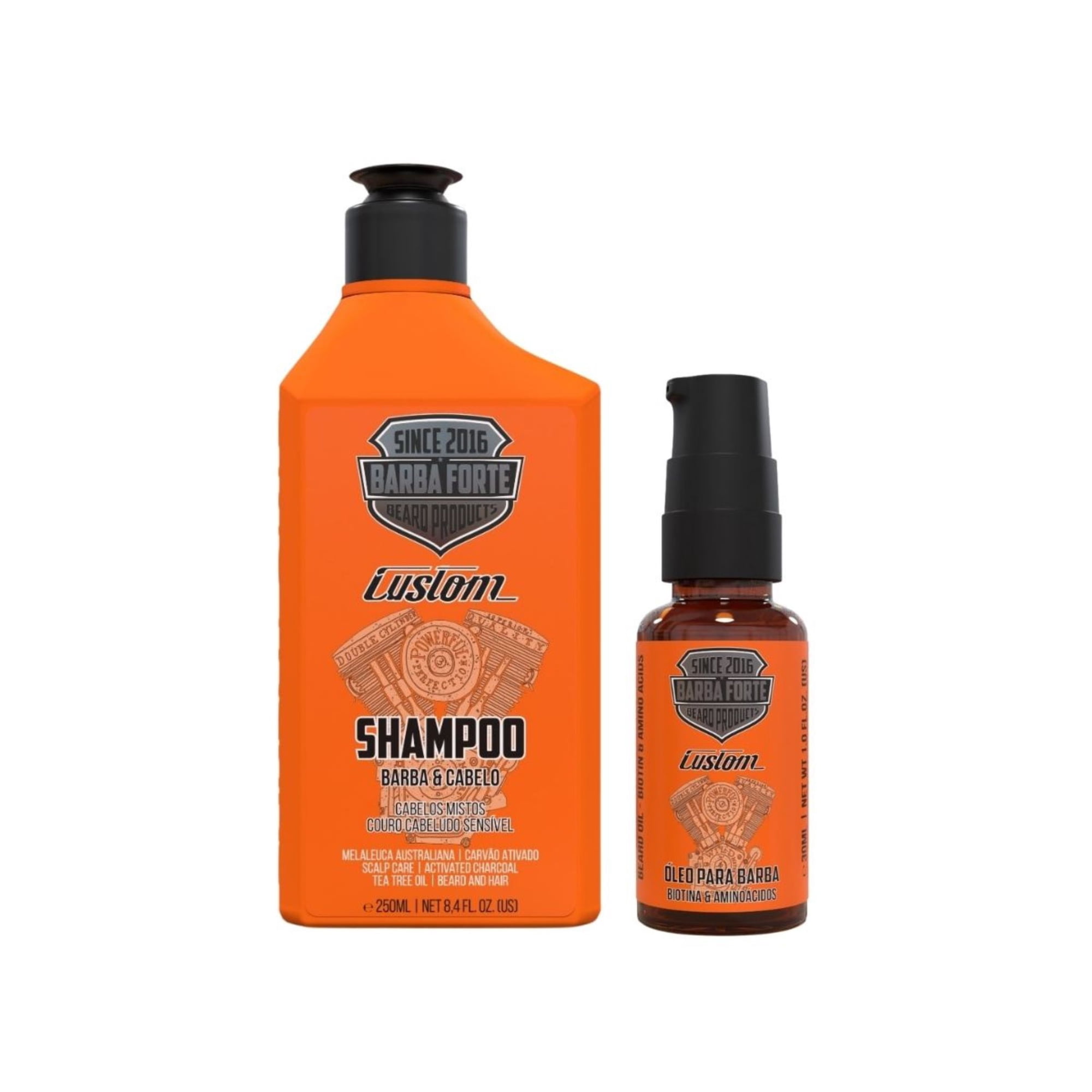 Set Custom Shampoo 250 Ml + Óleo 30 Ml | Lider