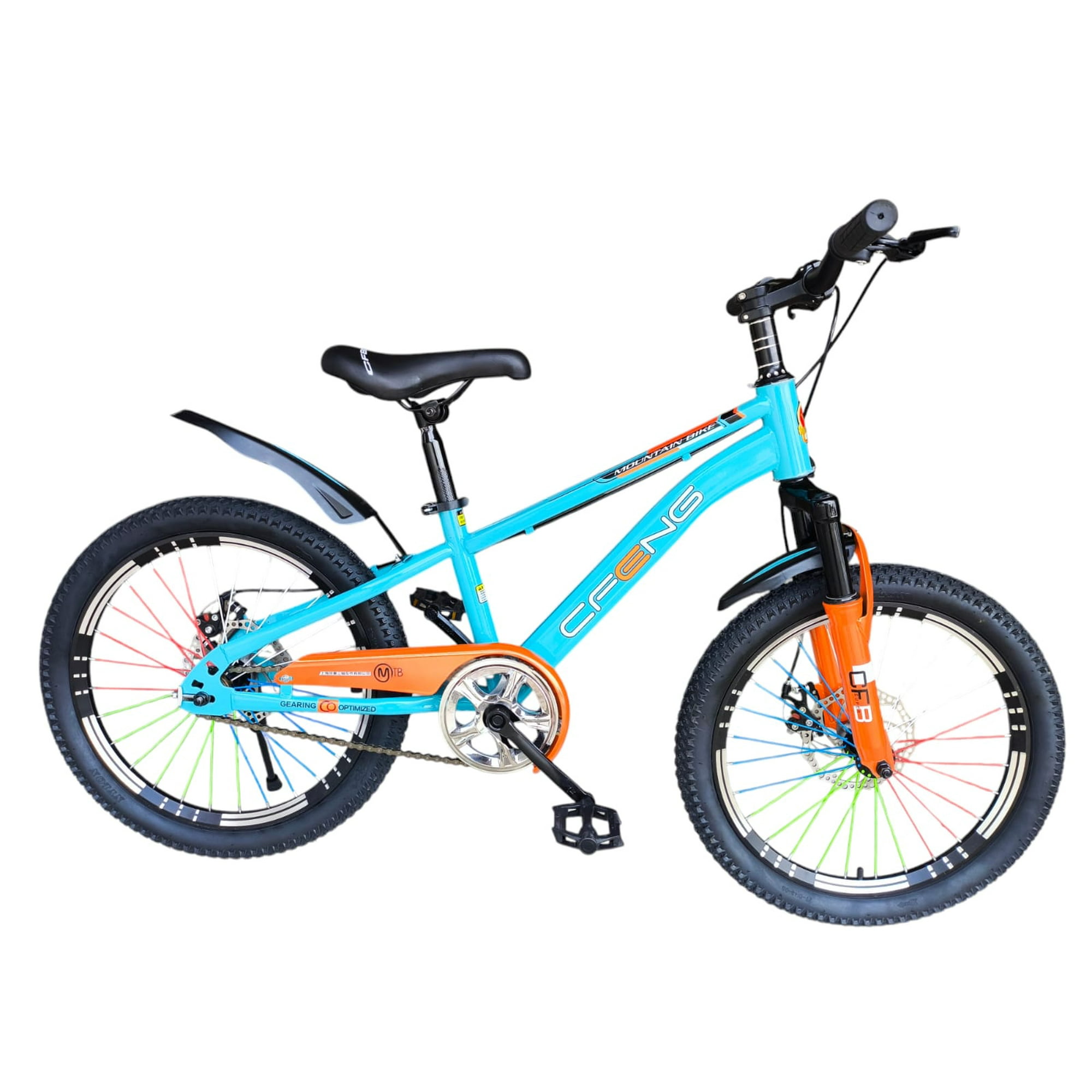 Bicicleta Aro 20 Cfeng Con Freno Disco Celeste | Lider