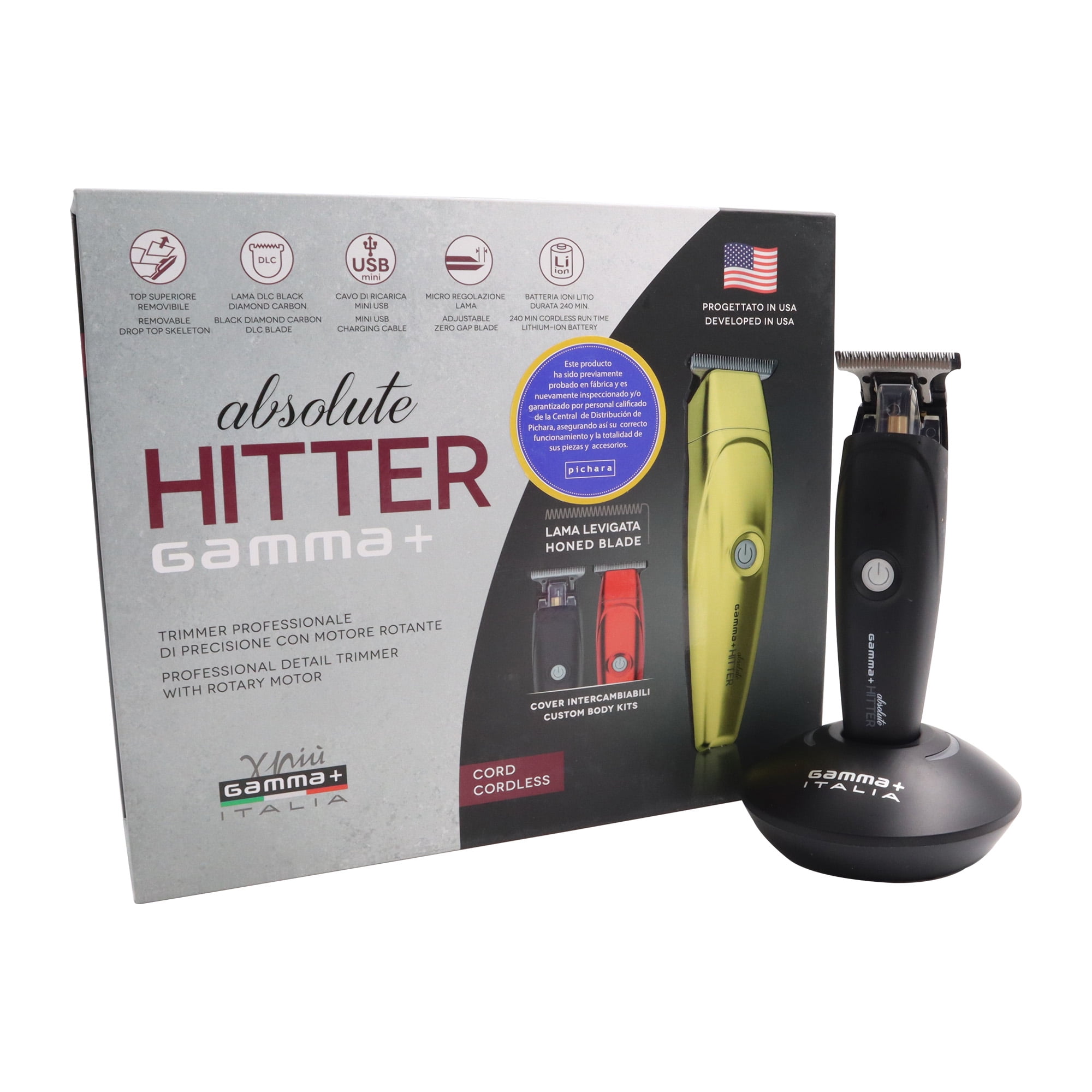 Trimmer desvelladora Hitter profesional Inalambrica Gamma | Lider