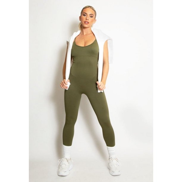 Mono Enterito Jumpsuit Deportivo Largo Mujer Gym Yoga TALLA UNICA | Lider