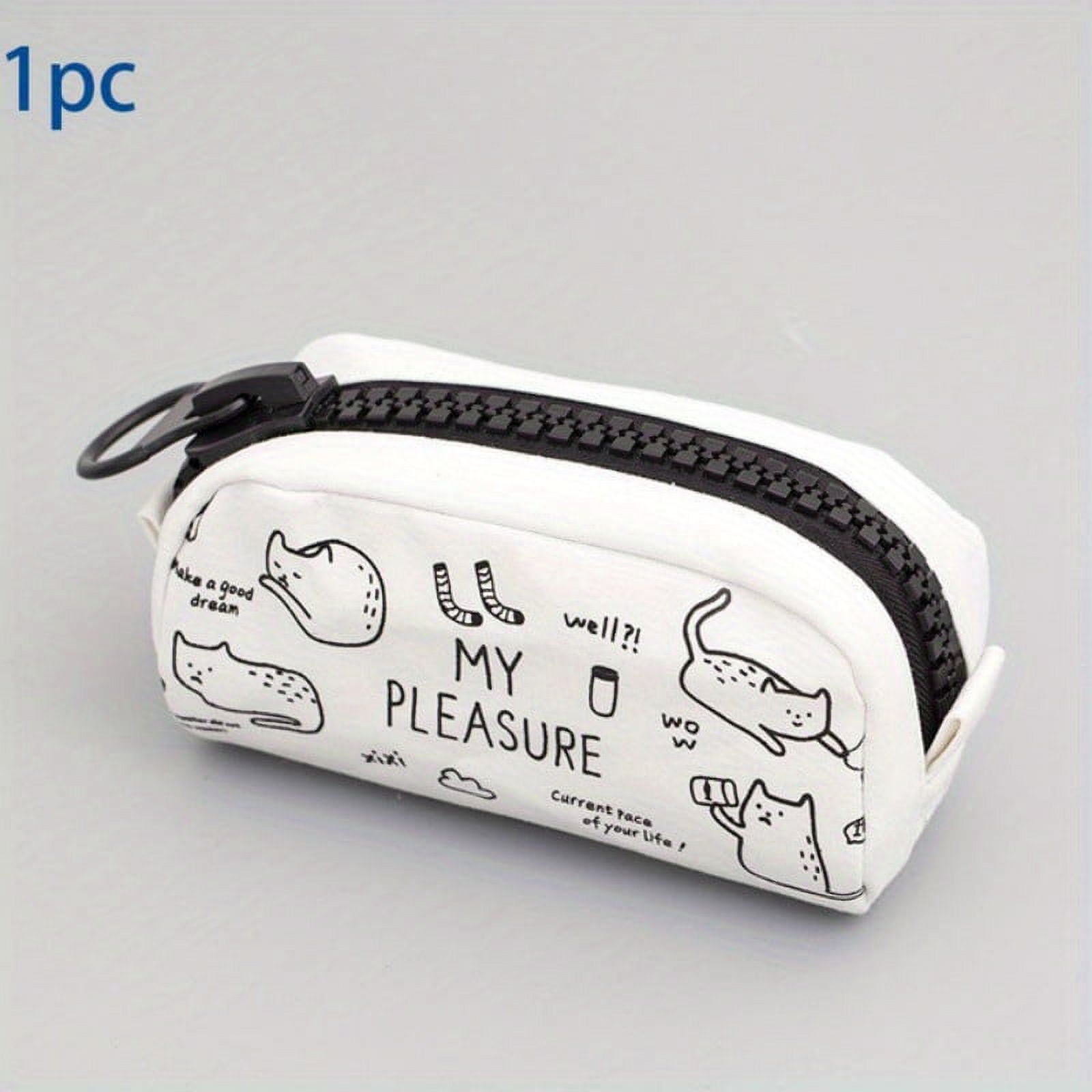 Kawaii Cartoon Animal Cat Pencil Case - Large Capacity Stationery Gift ...