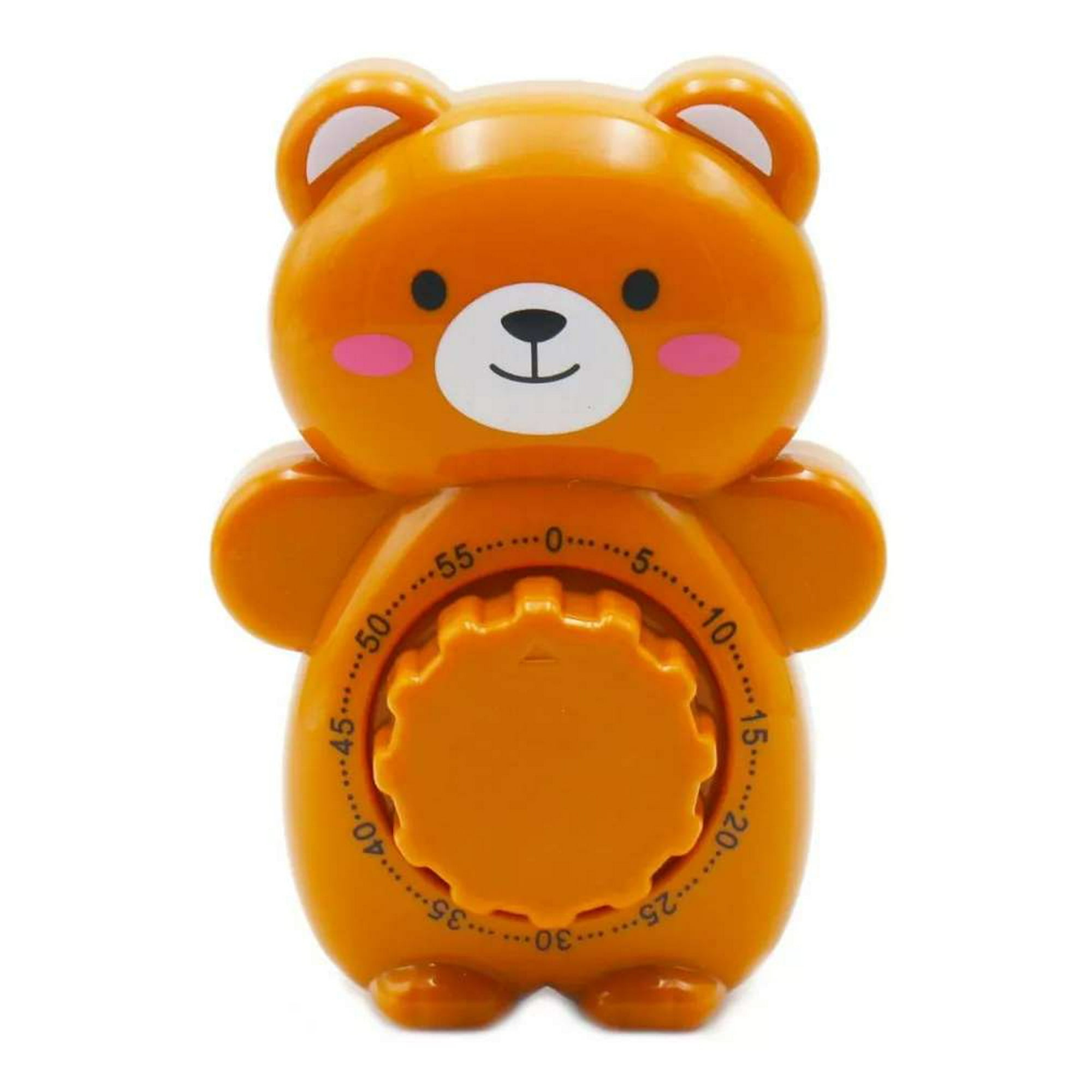 Timer Cocina Con Forma De Oso Panza Reloj Temporizador A Cuerda | Lider